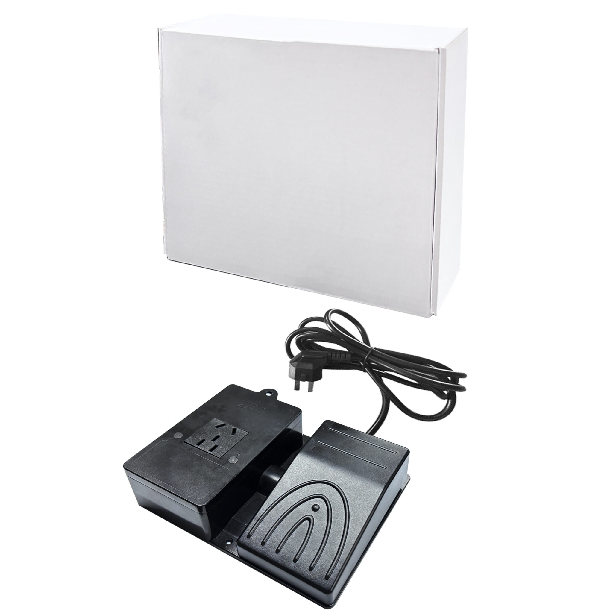 Foot controlled power socket with British and American standards, foot ...