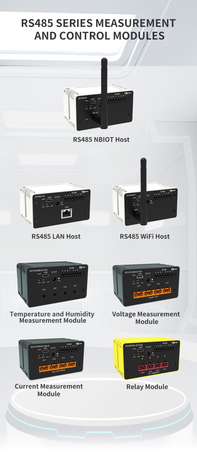 RS485 Industrial Measurement and Control Module: Temperature, Humidity ...