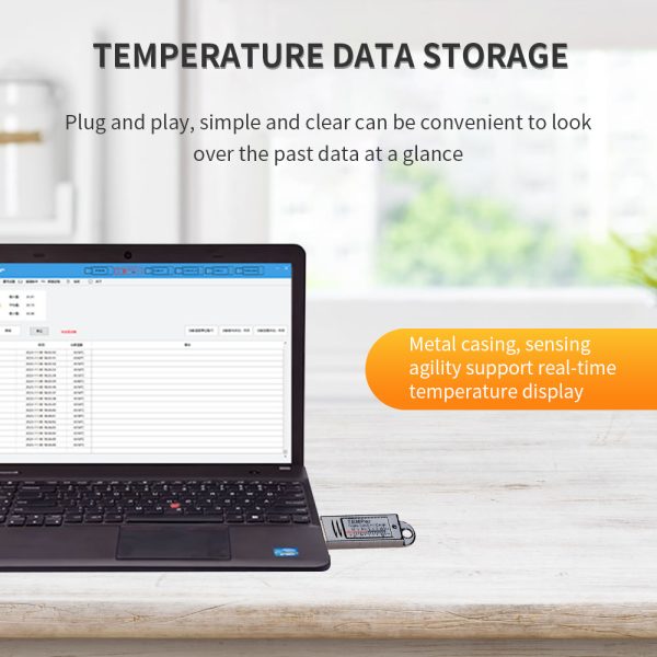 PCsensor Temperature Logger TEMPer with Gold USB probe – PCsensor ...