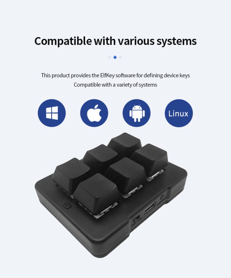 Custom keyboard, Bluetooth wireless 2.4G game macro programming, one ...